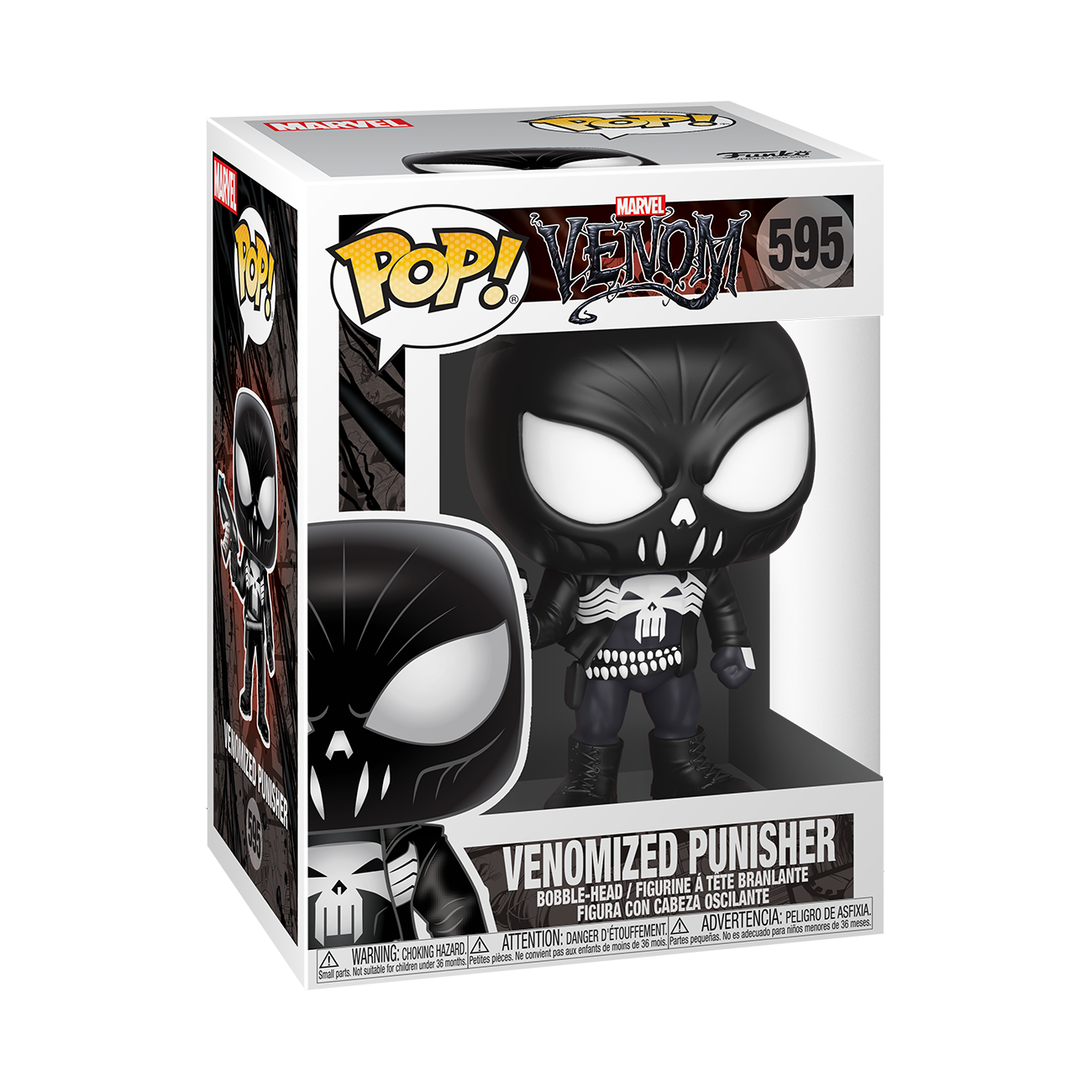 Marvel: Venomized Punisher - Pop! Vinyl Figure | at Mighty Ape NZ