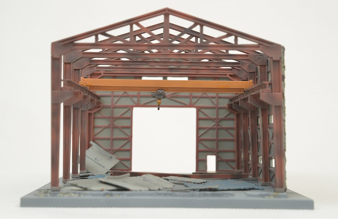 1/144 Destroyed Factory - Model Kit | at Mighty Ape NZ