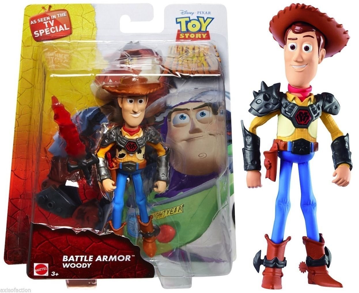 Buy Toy Story 4" Basic Figure - Battle Armour Woody at Mighty Ape NZ
