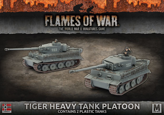 Flames of War: Tiger Heavy Tank Platoon | at Mighty Ape NZ