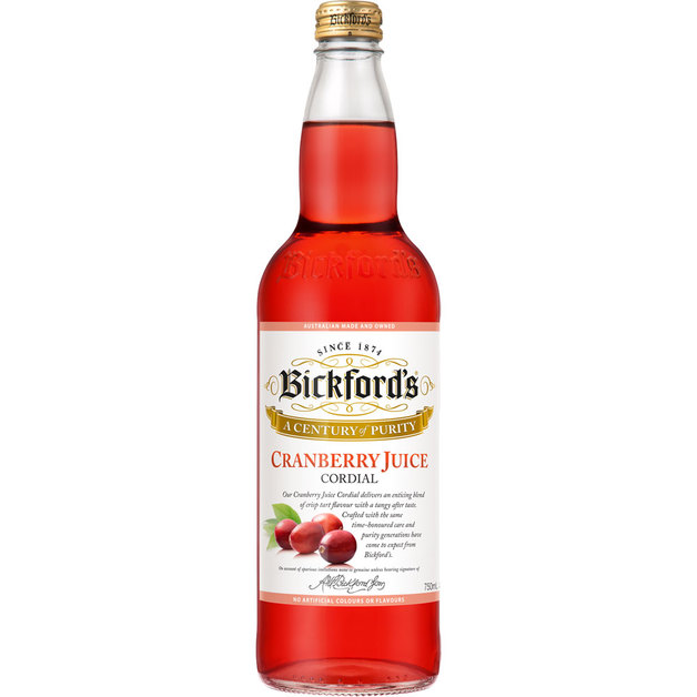 Bickfords Premium Cordial - Cranberry | at Mighty Ape NZ