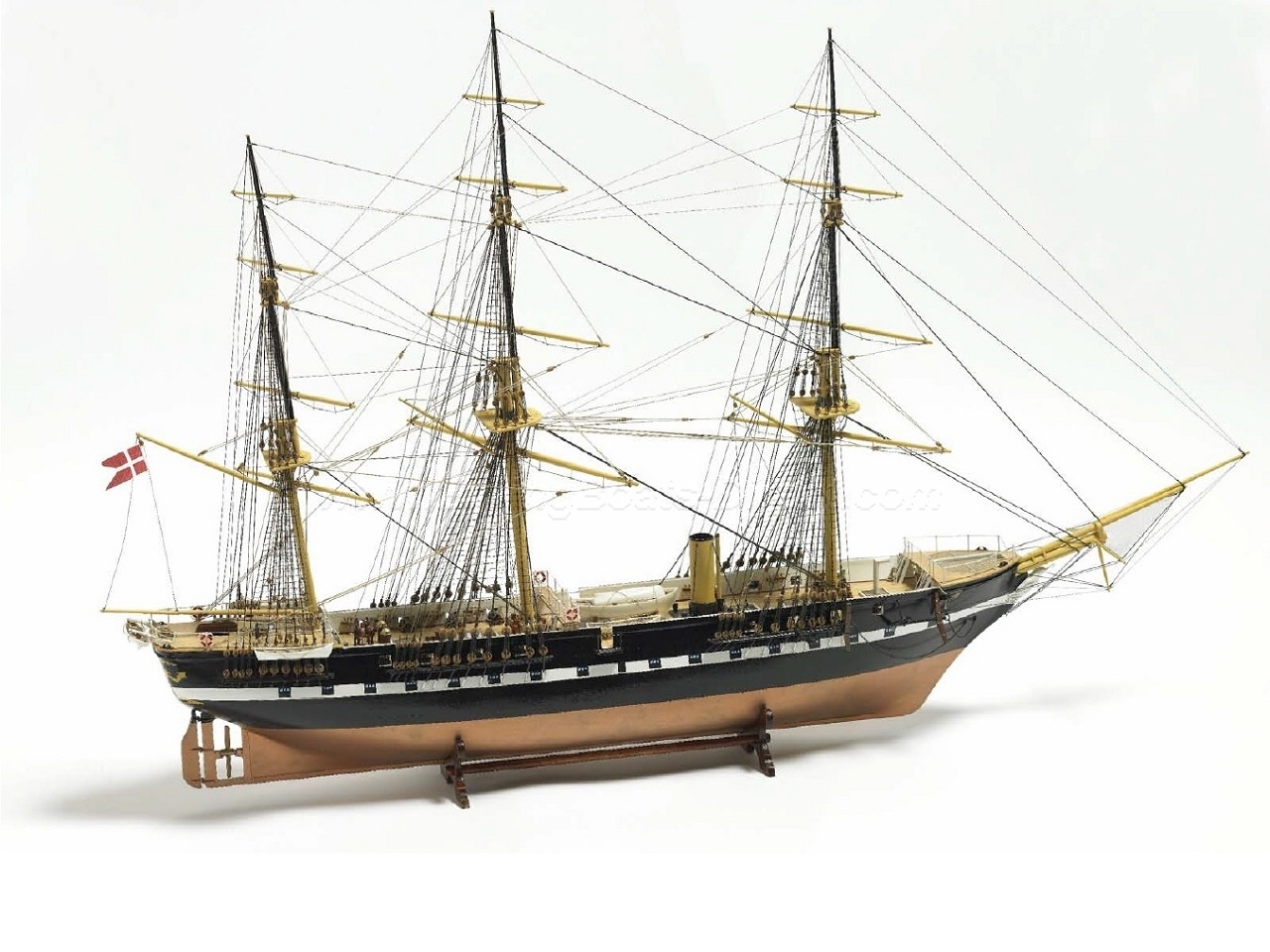 Billing Boats 1:100 Fregatten Jylland Danish Frigate (Limited Edition ...