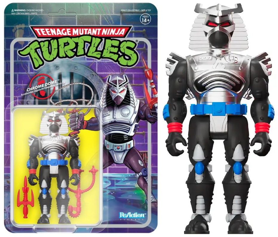 Chrome Dome - ReAction Figure | at Mighty Ape NZ