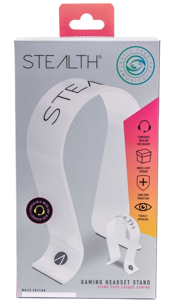 STEALTH Gaming Headset Stand (White) | Switch, PC, PS5, PS4, Xbox ...