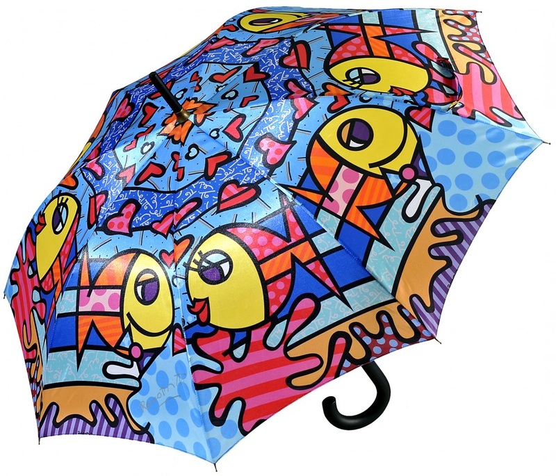 Romero Britto - Fish Umbrella | Women's | at Mighty Ape NZ