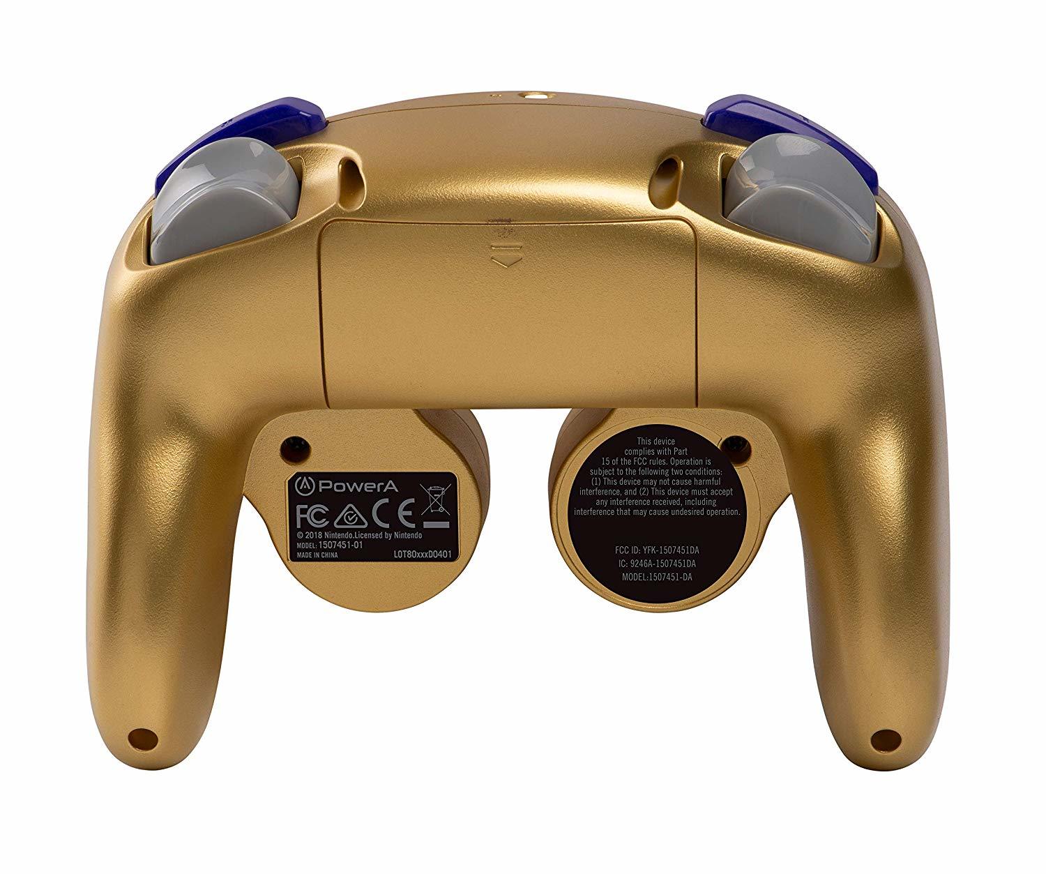 Nintendo Switch Wireless GameCube Controller - Gold Metalic | Switch ...