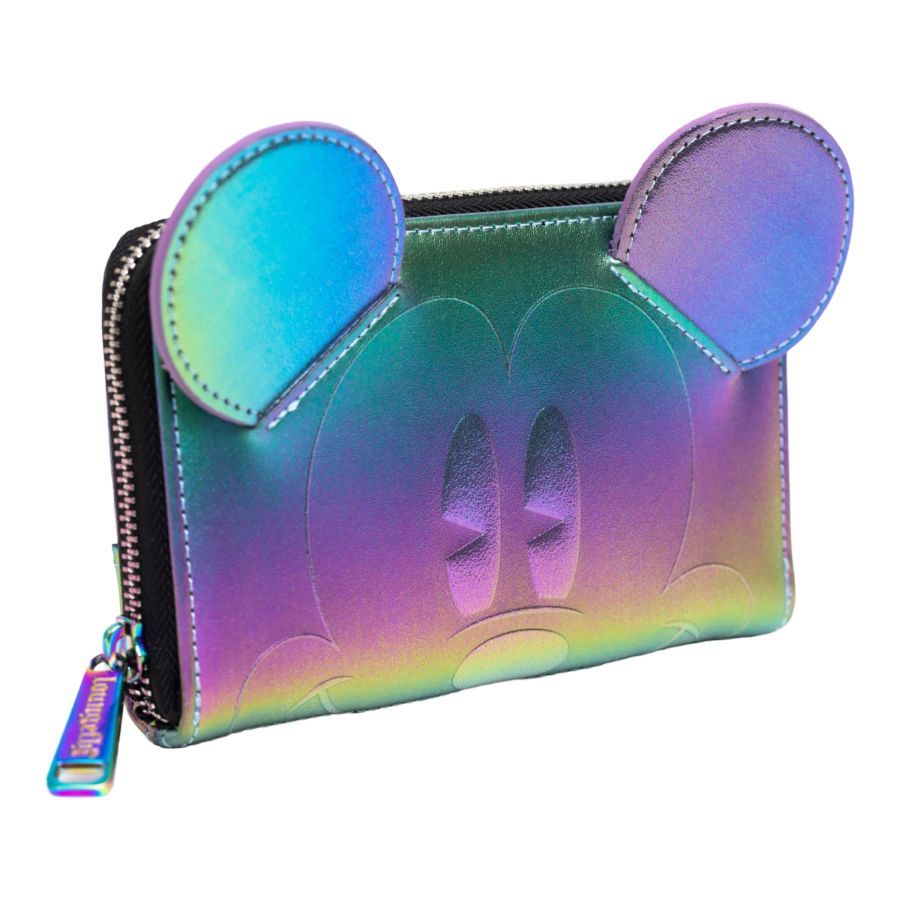 Loungefly: Disney - Mickey Mouse Oil Slick Wallet | at Mighty Ape NZ