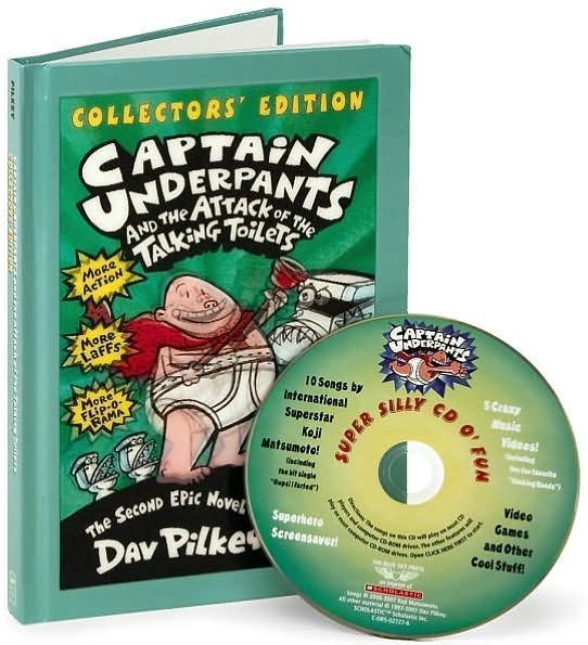 The Adventures of Captain Underpants Collectors Edition Boxed Set (3 ...