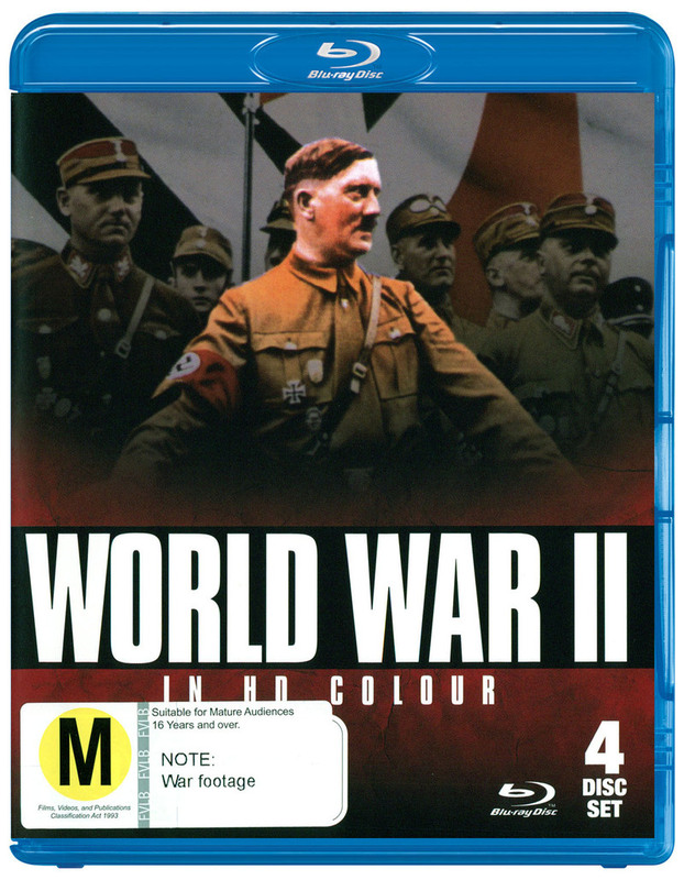 World War II In Colour & HD (4 Disc Set) | Blu-ray | Buy Now | at ...