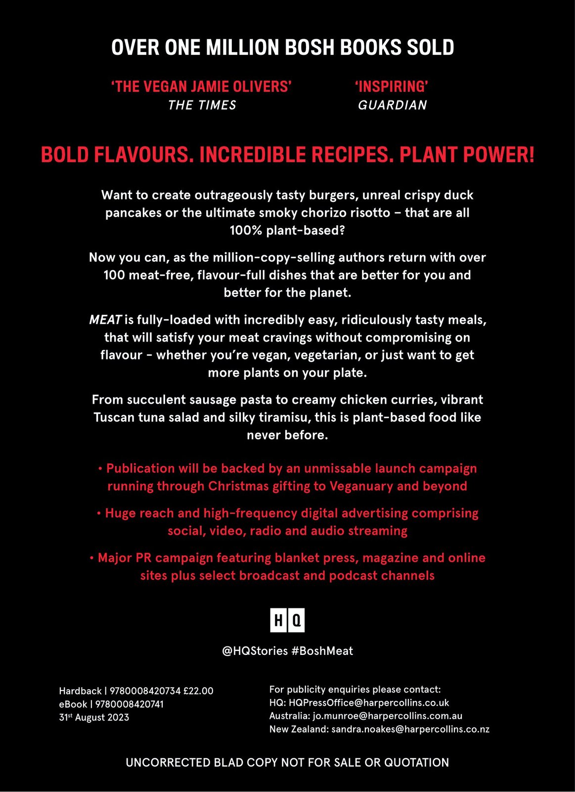 BOSH! Meat | Henry Firth Book | In-Stock - Buy Now | at Mighty Ape NZ