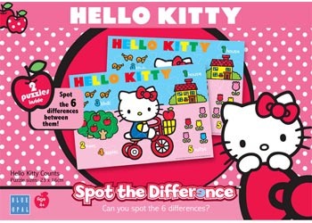 Buy Hello Kitty Spot The Difference Puzzle at Mighty Ape NZ