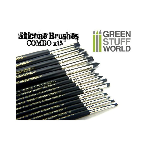 Colour Shapers Brushes Combo 0, 2 and 6 - BLACK FIRM | at Mighty Ape NZ