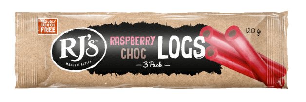 RJ's Raspberry Choc Log Triple Pack | at Mighty Ape NZ