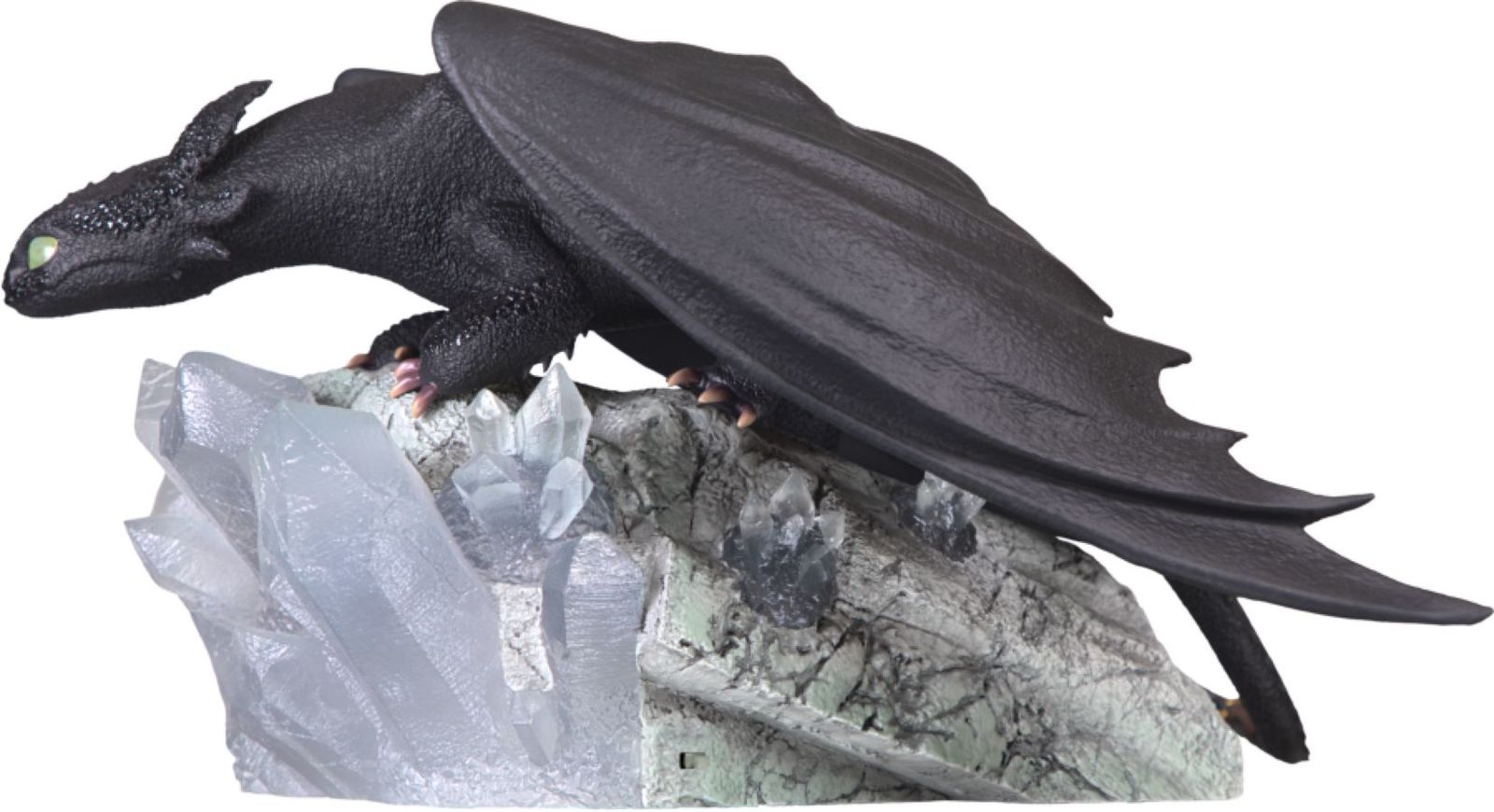 Toothless on Crystals - 8" Light-Up Statue | at Mighty Ape NZ
