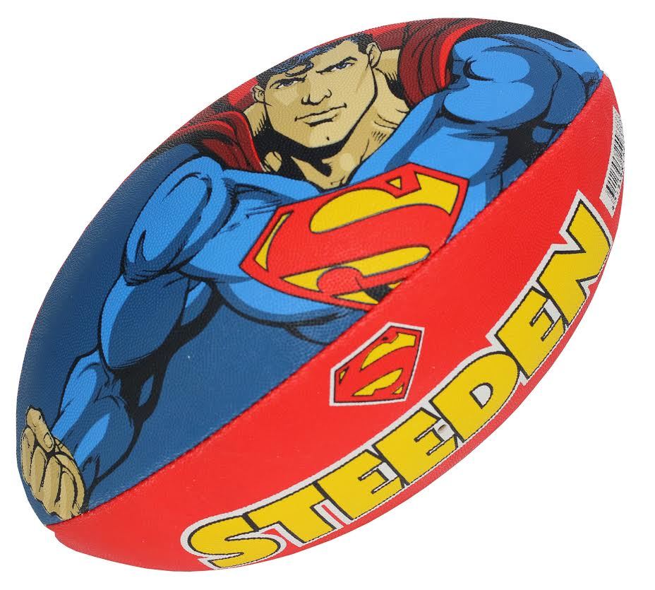 Buy Superman Rugby Ball at Mighty Ape NZ