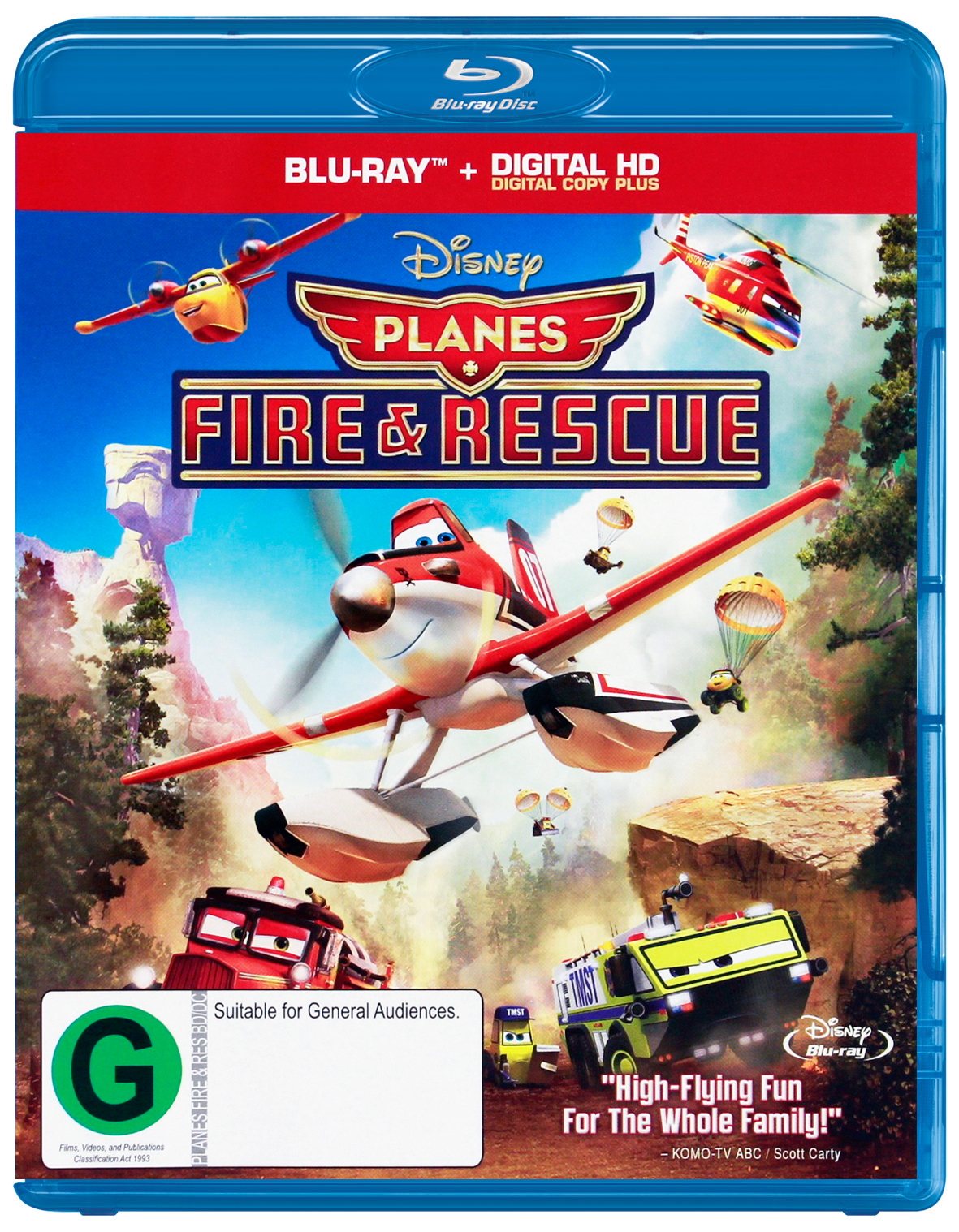 Planes Fire And Rescue Dvd Cover