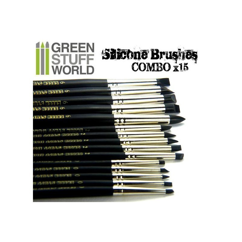 Colour Shapers Brushes Combo 0, 2 and 6 - BLACK FIRM | at Mighty Ape NZ