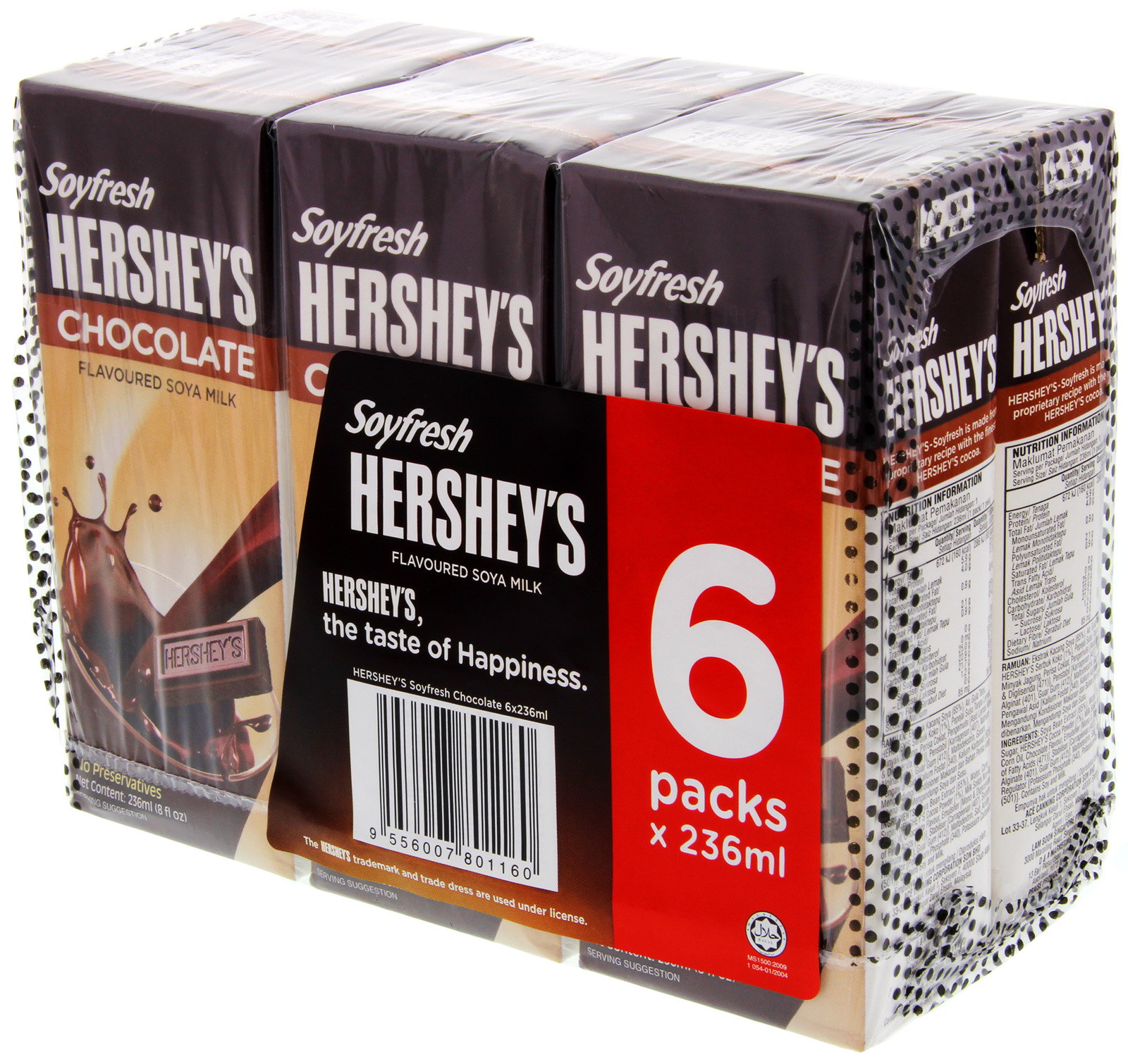 Hershey's Soyfresh Chocolate - 236ml (6 Pack) | at Mighty Ape NZ