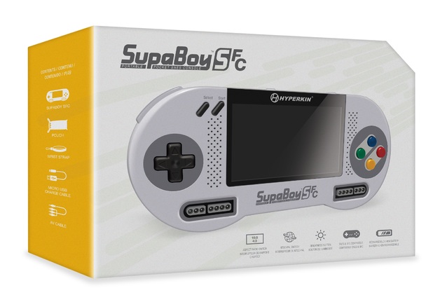 Hyperkin SupaBoy SFC Portable Pocket SNES Console | | Buy Now | at ...