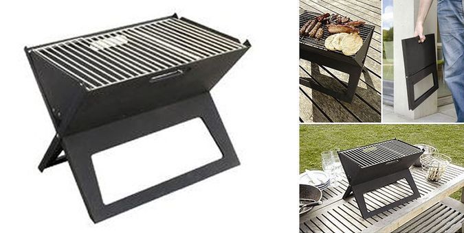 Buy Portable Notebook BBQ Grill at Mighty Ape NZ