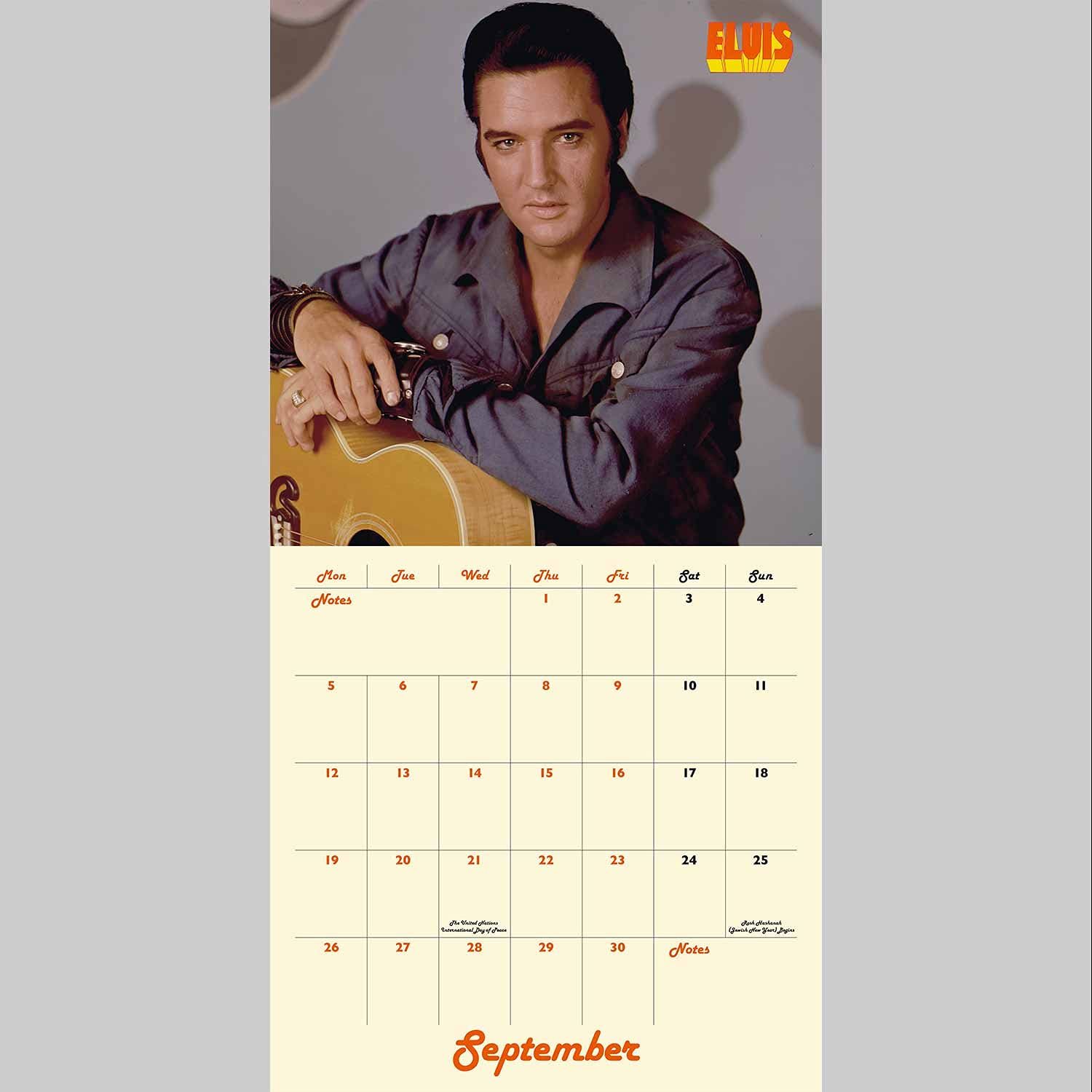 Buy Elvis Collector's Edition - 2022 Square Wall Calendar at Mighty Ape NZ