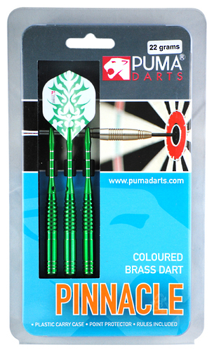 Buy Puma Pinnacle 22gm Coloured Brass Darts (Set 3) at Mighty Ape NZ