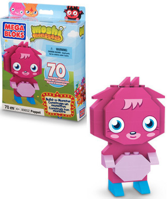 Buy Mega Bloks Moshi Monsters 'Build a Monster' - Poppet at Mighty Ape NZ