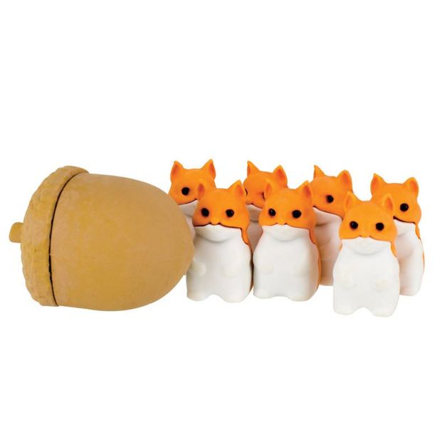 Buy Novelty Eraser Desk Game Stacking Squirrels at Mighty Ape NZ