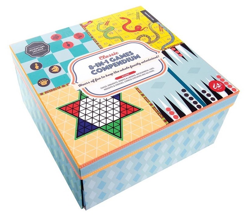 Classic Games - 8-In-1 Compendium | Board Game | at Mighty Ape NZ