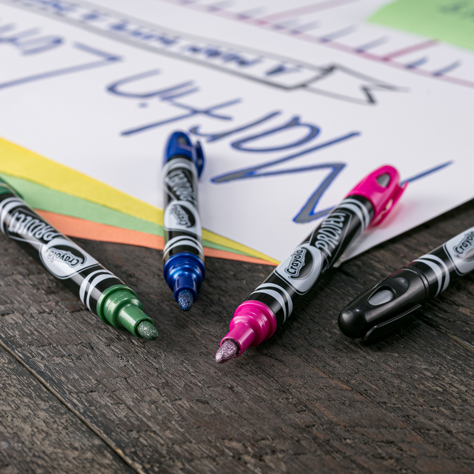 Buy Crayola: Project - Metallic Outline Markers at Mighty Ape NZ