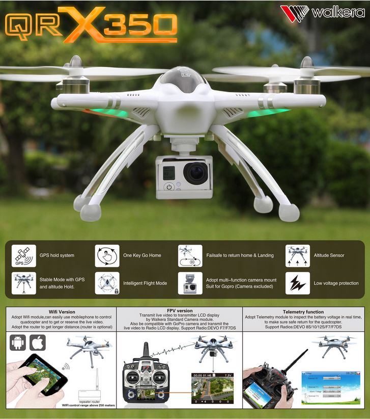Buy Walkera QR X350 Quadcopter at Mighty Ape NZ