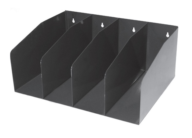 Buy Fluteline Lever Arch File Rack - Black at Mighty Ape Australia
