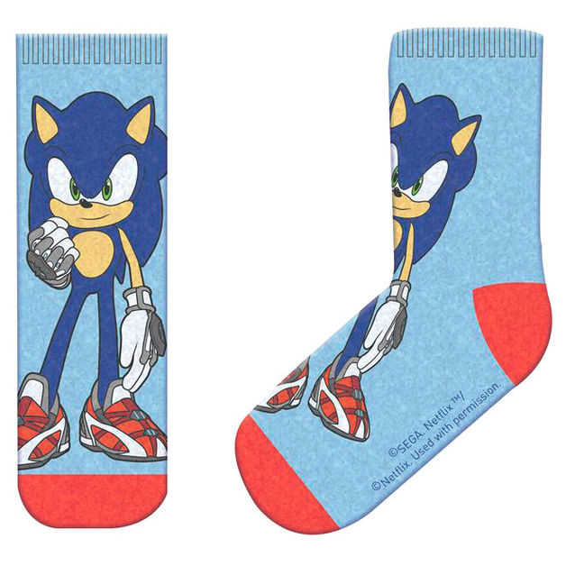 Sonic Socks (36/38) | at Mighty Ape Australia