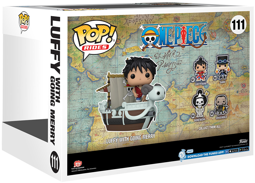 Luffy with Going Merry - Pop! Ride Figure [LIMIT ONE PER CUSTOMER] | at ...