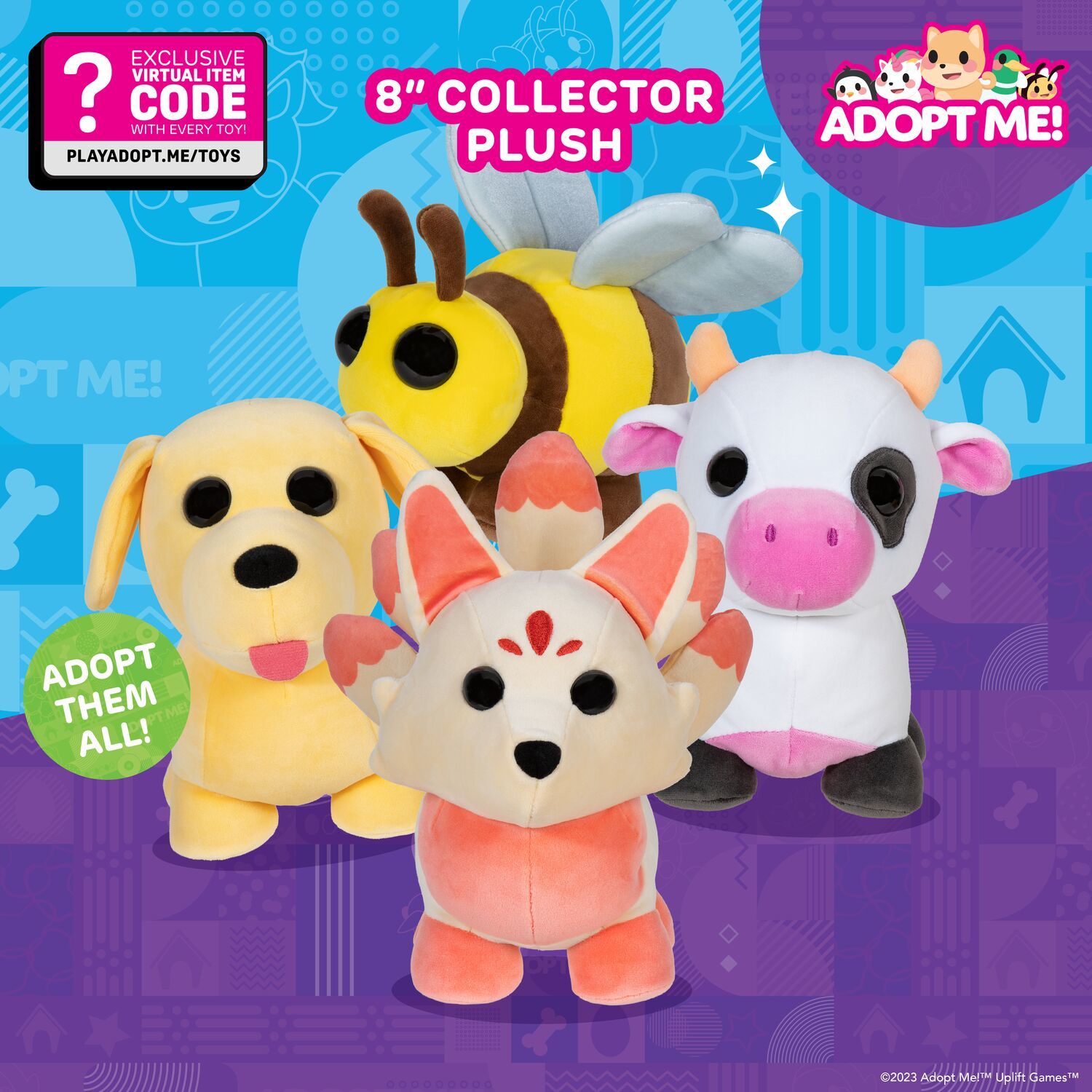 Buy Adopt Me! Kitsune (Fox) - 8" Collector Plush at Mighty Ape NZ