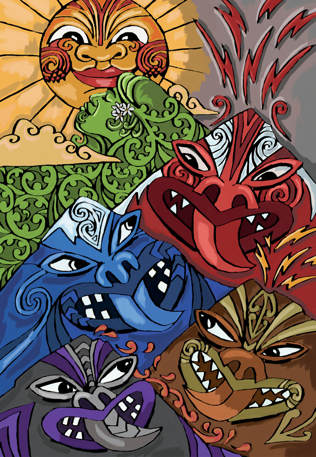 Māori Gods & Legends: Series 1 | Board Game | at Mighty Ape NZ