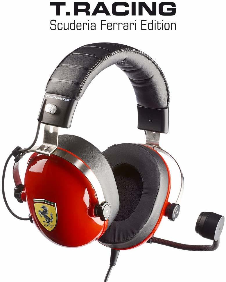 Thrustmaster Scuderia Ferrari F1 Wheel and T Racing Ferrari Headset ...