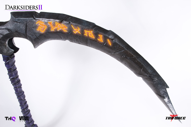 Darksiders II Soul Reaper Death Scythe Replica (1.8 metres long!) | at ...