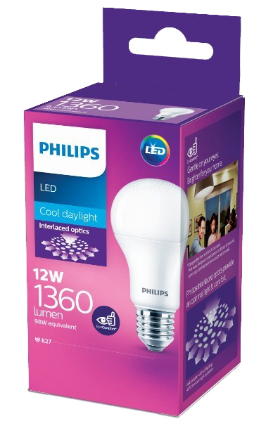 Philips: LED Bulb 12W E27 6500K | at Mighty Ape NZ