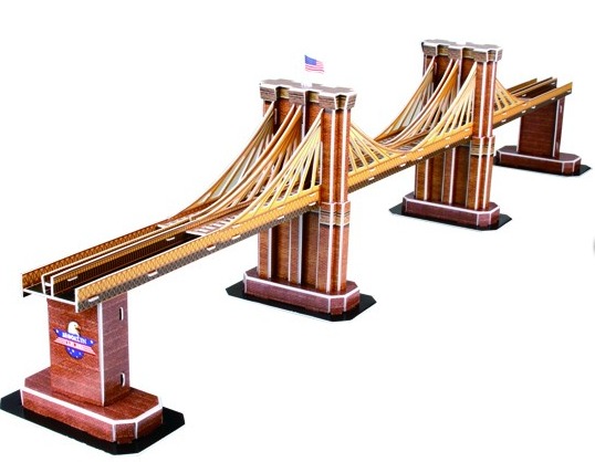 3D Puzzle - Brooklyn Bridge | Board Game | at Mighty Ape NZ