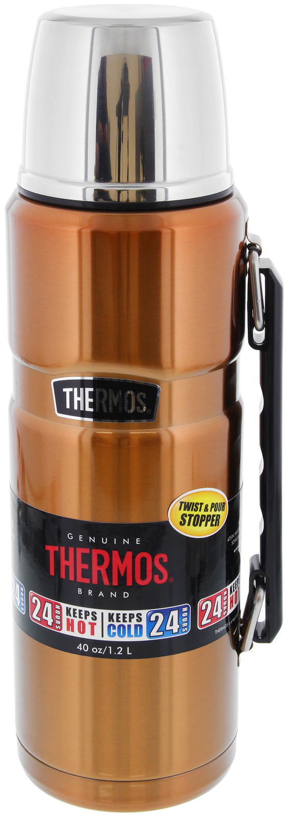 Thermos: Stainless King - Copper (1.2L) | at Mighty Ape NZ