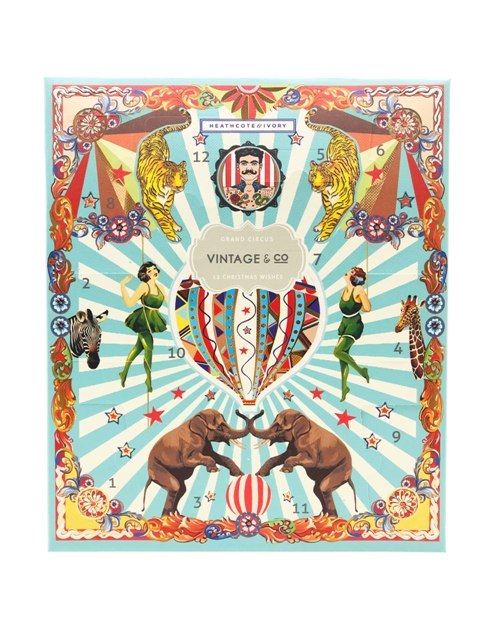 Buy Vintage + Co Grand Circus 12 Wishes Advent Calendar at Mighty Ape NZ