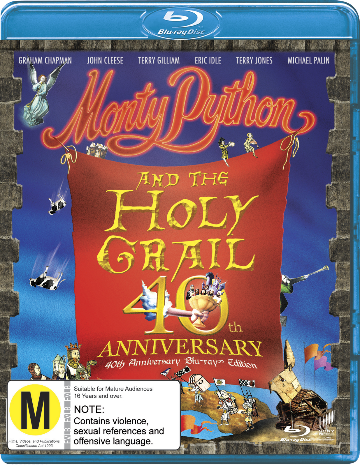 Monty Python and the Holy Grail - 40th Anniversary | Blu-ray | Buy Now ...