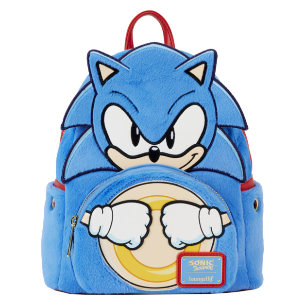Sonic The Hedgehog Classic Plush - Mini Backpack | at Mighty Ape NZ