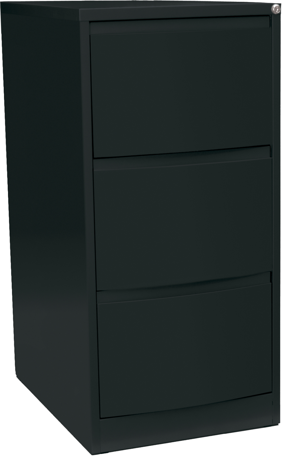 Buy Precision Kurve Lockable Filing Cabinet 3 Drawer - Black Texture at ...