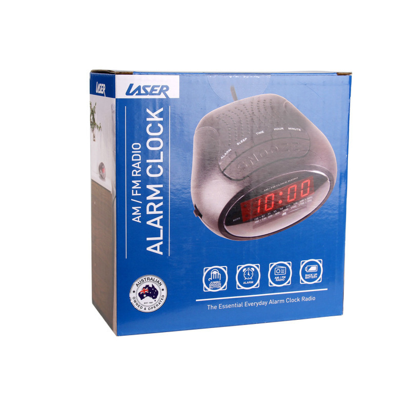 Laser Alarm Clock Radio | at Mighty Ape NZ