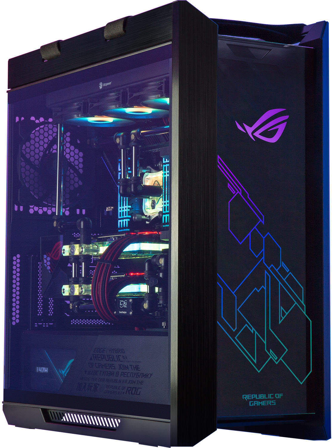 ASUS ROG Strix Helios Tempered Glass Mid Tower Case | at Mighty Ape NZ