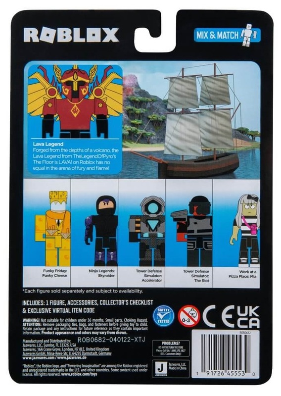 Buy Roblox: Core Figure Pack - Lava Legend Figure at Mighty Ape NZ