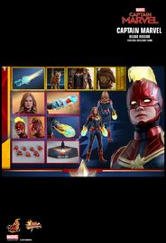 Captain Marvel (Deluxe) - 12" Articulated Figure | at Mighty Ape NZ
