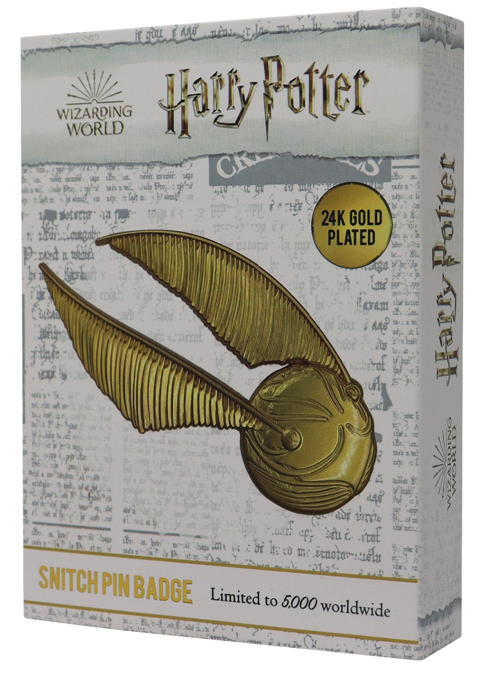 Harry Potter: Golden Snitch - Oversized Pin Badge | at Mighty Ape NZ